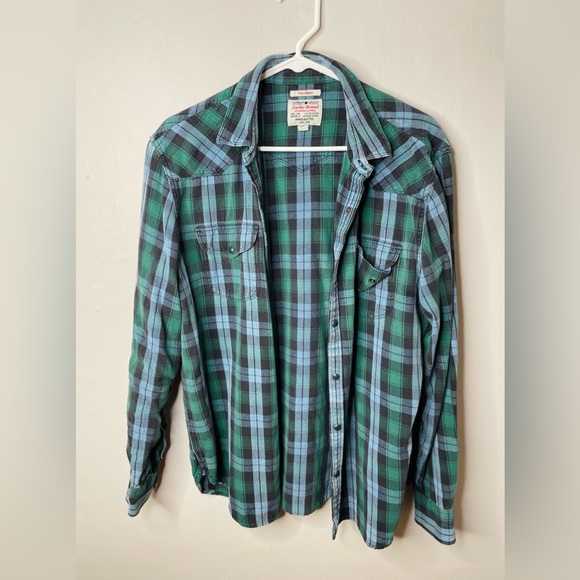 Lucky Brand | Shirts | Mens Multi Colored Button Up | Poshmark
